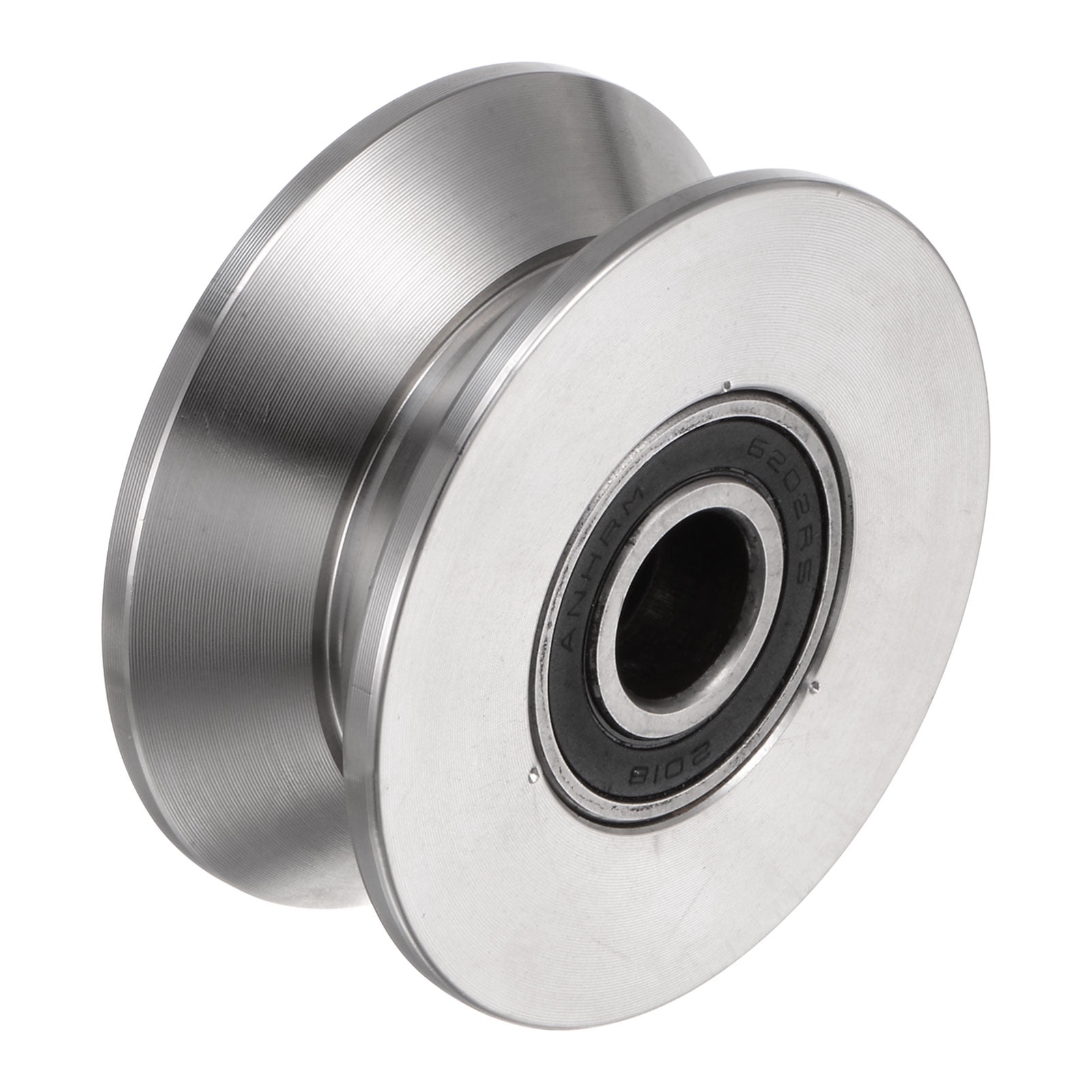 Uxcell 1pcs V Groove Track Wheel, 2.68" 201 Stainless Steel Sliding ...