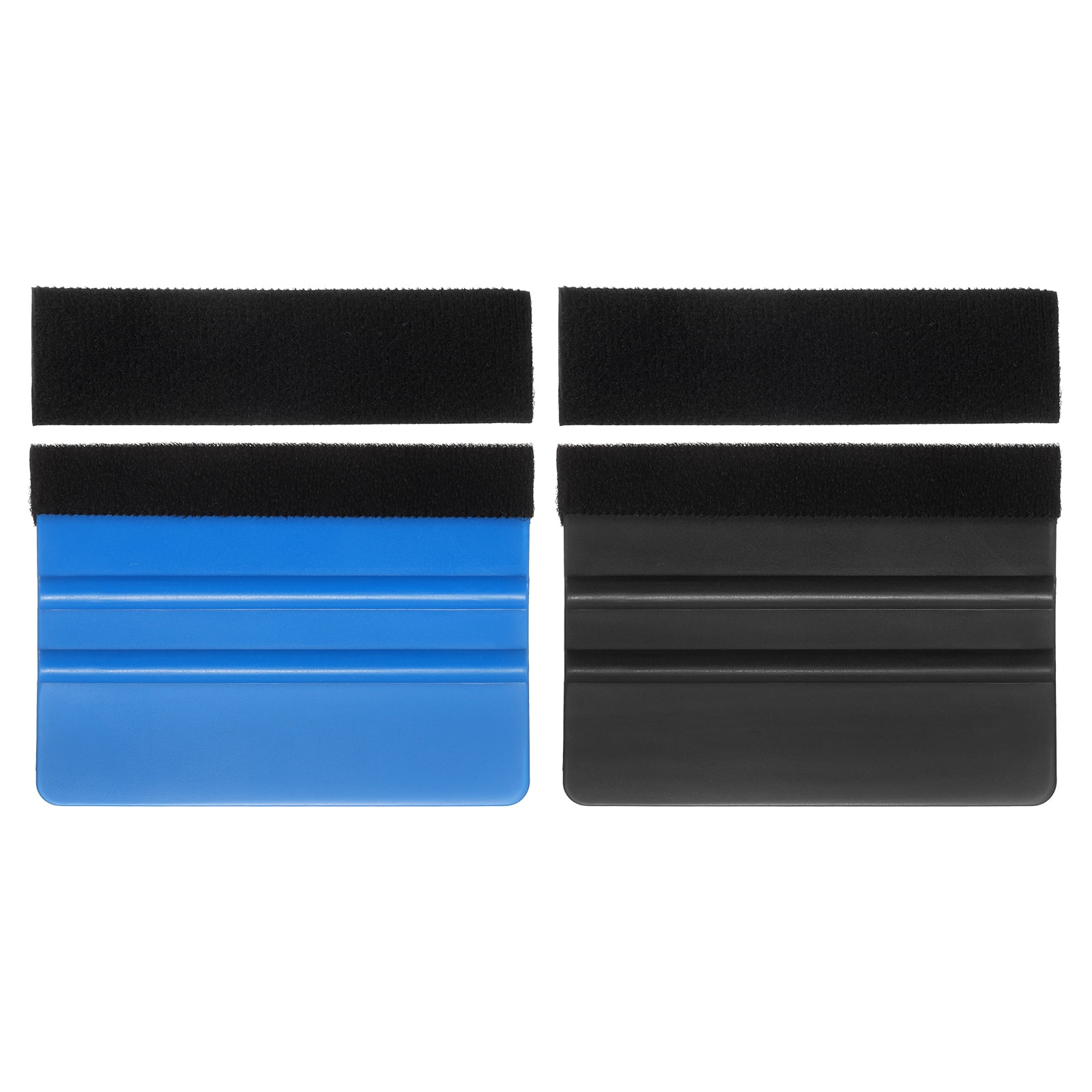 Uxcell 1set Vinyl Squeegee Felt Edge 4" Squeegee Felt Fabric Vinyl ...