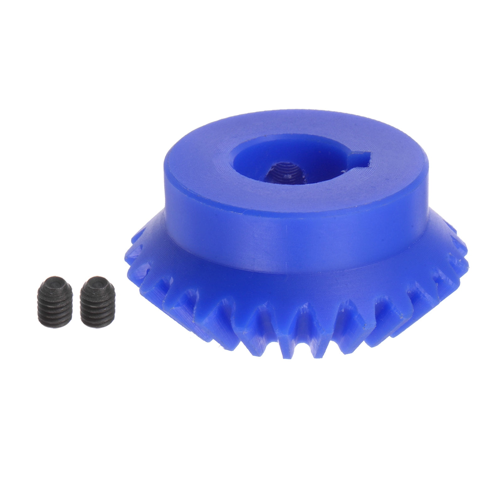 Uxcell 2.0 Modulus 25 Teeth 17mm Inner Hole Plastic Tapered Bevel Gear ...