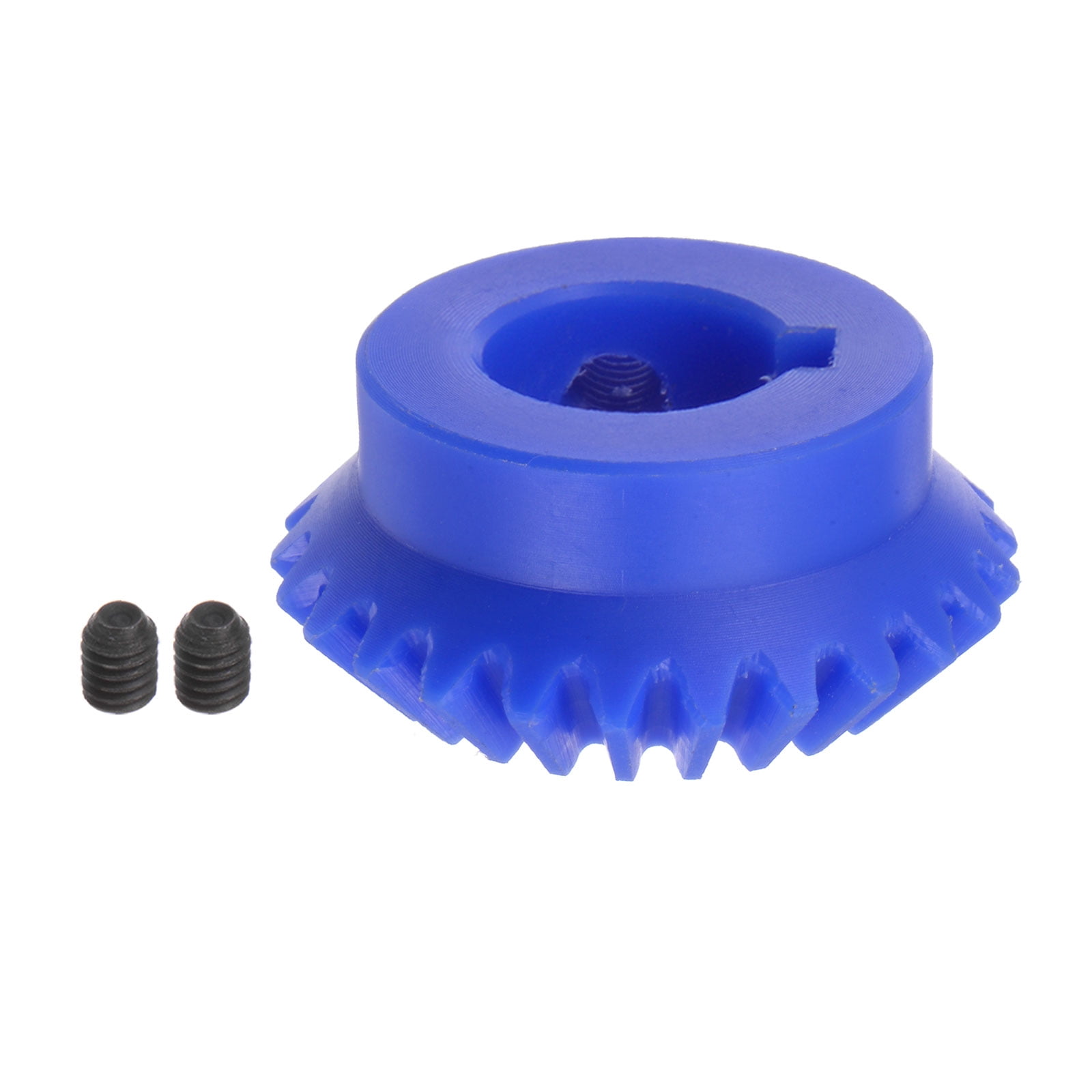 Uxcell 2.0 Modulus 25 Teeth 20mm Inner Hole Plastic Tapered Bevel Gear ...