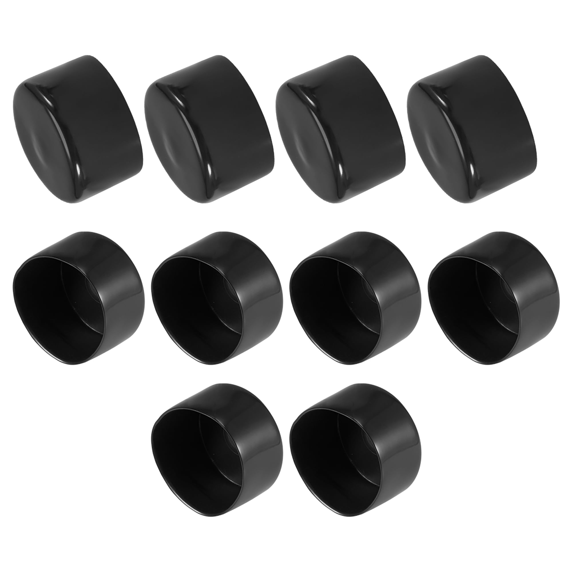 Uxcell 2.05'' Screw Thread Protectors Rubber Vinyl End Caps Rubber ...