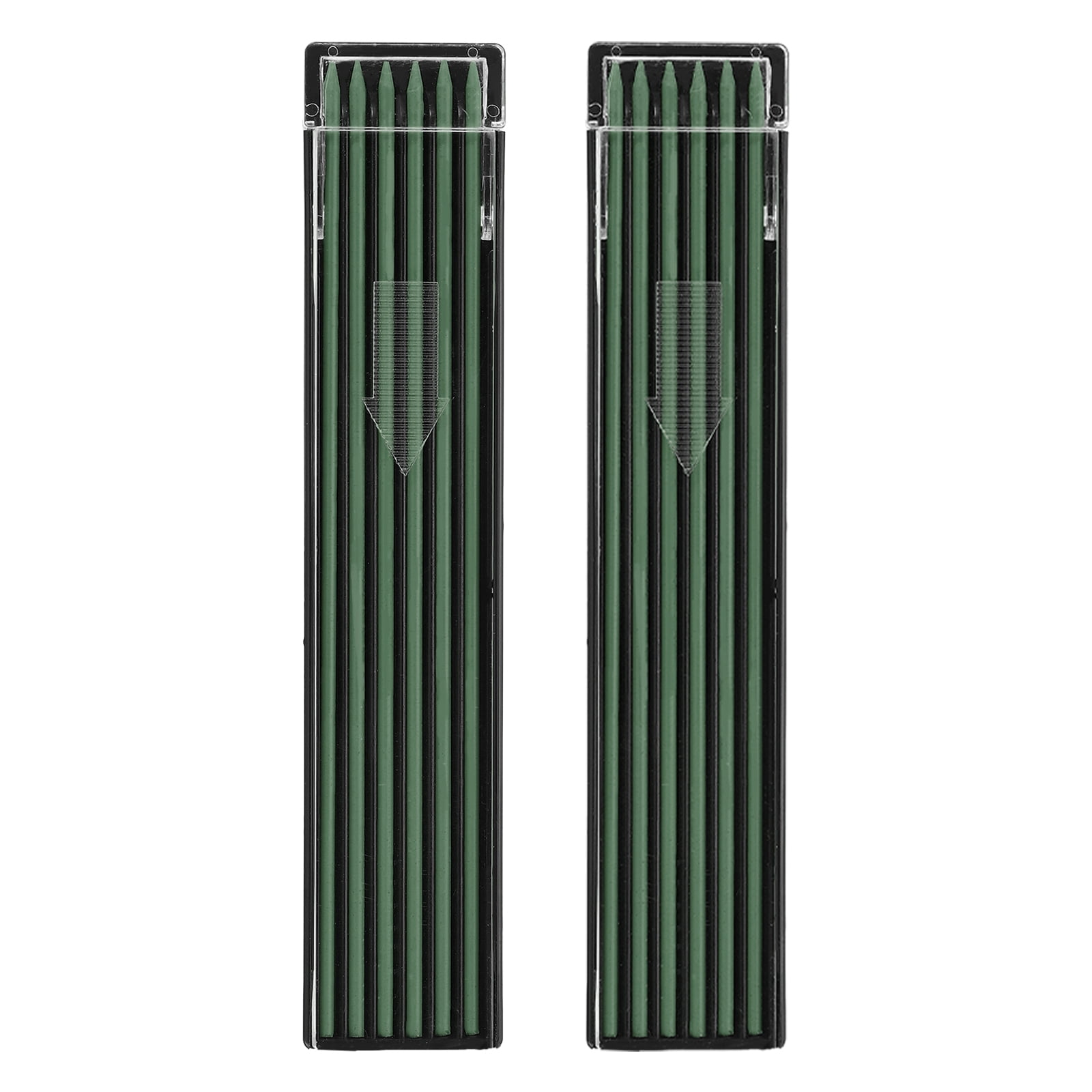 Uxcell 2.0mm Carpenter Pencil Refills, 2Set/24Pcs Solid Mechanical ...