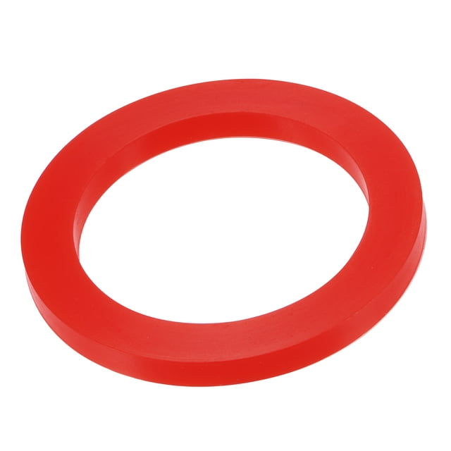 Uxcell 2-1/2" DN65 Silicone Rubber Flat Washer Quick Connector Gasket ...