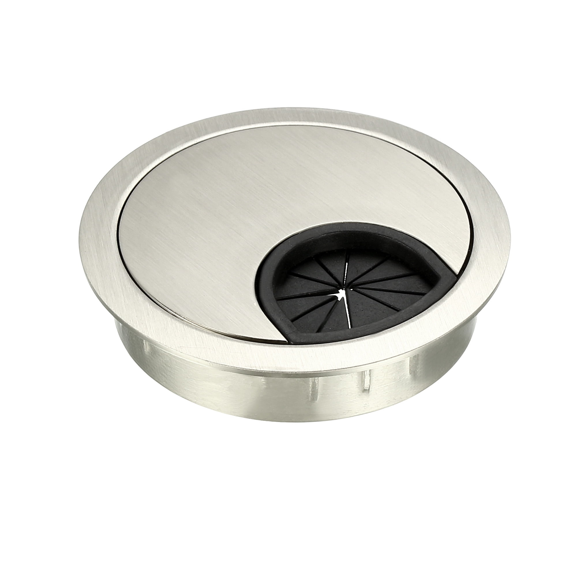 Uxcell 2-1/8" Cable Hole Cover Desk Grommet for Wire Organizer Zinc ...