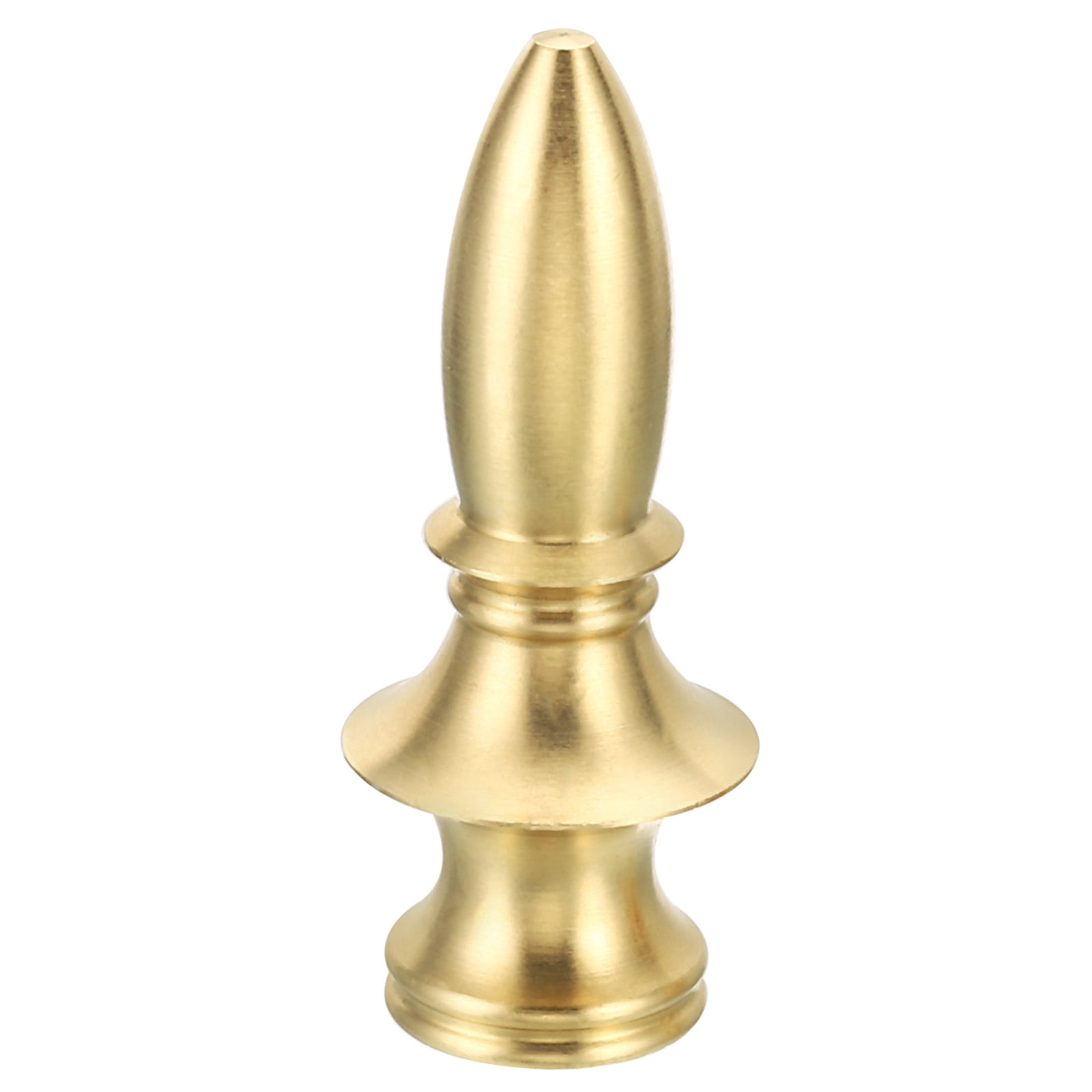 Uxcell 2.1" Tall Brass Lamp Finials Cap Knob 1 Set Lamp Screw Holder ...