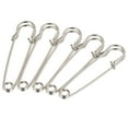 Uxcell 2.17 inch Large Metal Sewing Pins Safety Pins for Office Home ...