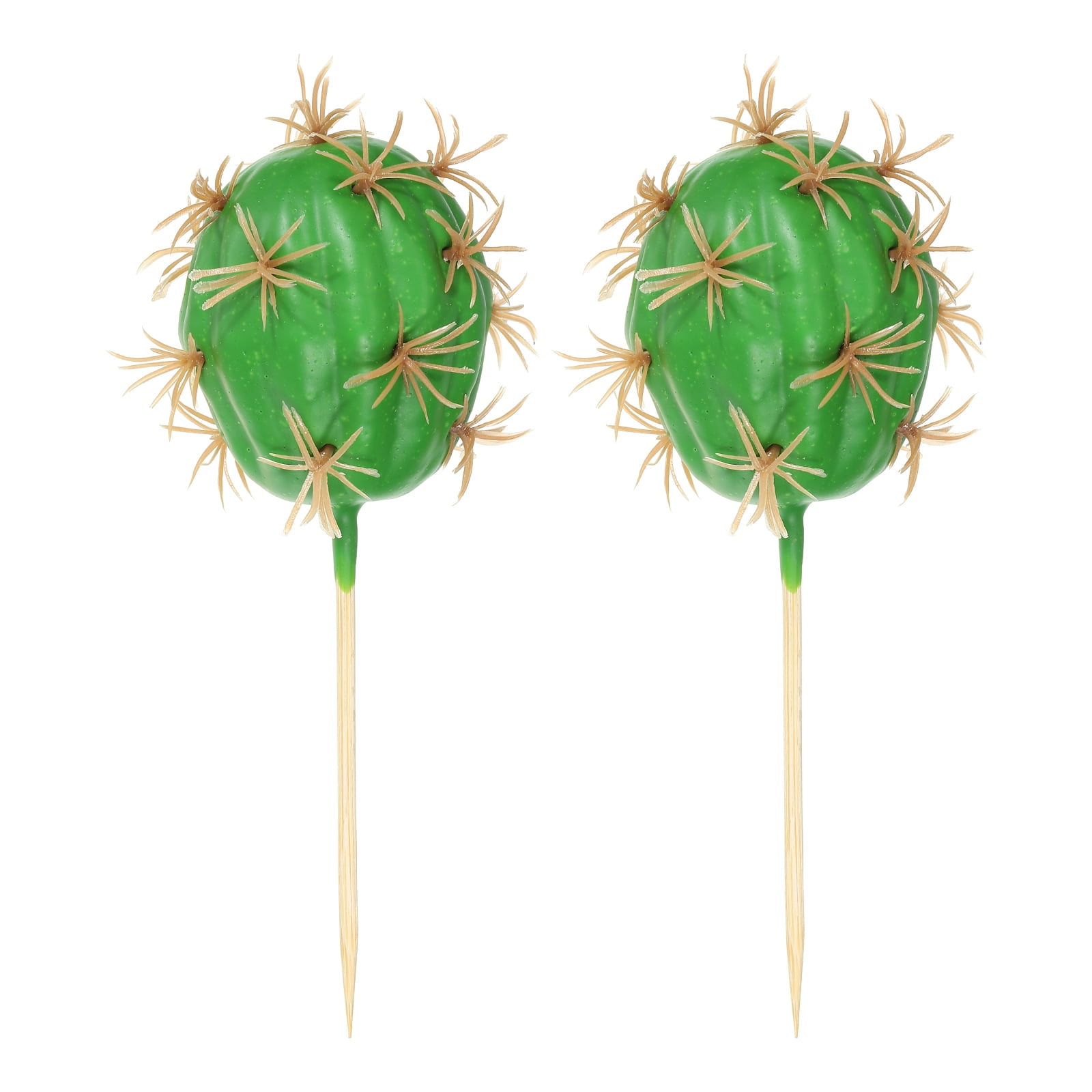 Uxcell 2.2" Dia Faux Cactus Artificial Succulents Plants Cactus Decor ...