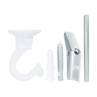 Uxcell 12 Pair Drop Ceiling Hooks 1" W Metal T-Bar Track Clip Suspended ...