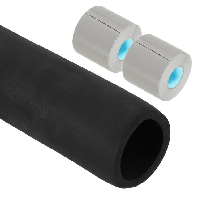 Uxcell 2-3/8"(60mm) ID x 6Ft Pipe Insulation Foam Tube Pipe Cover Wrap ...