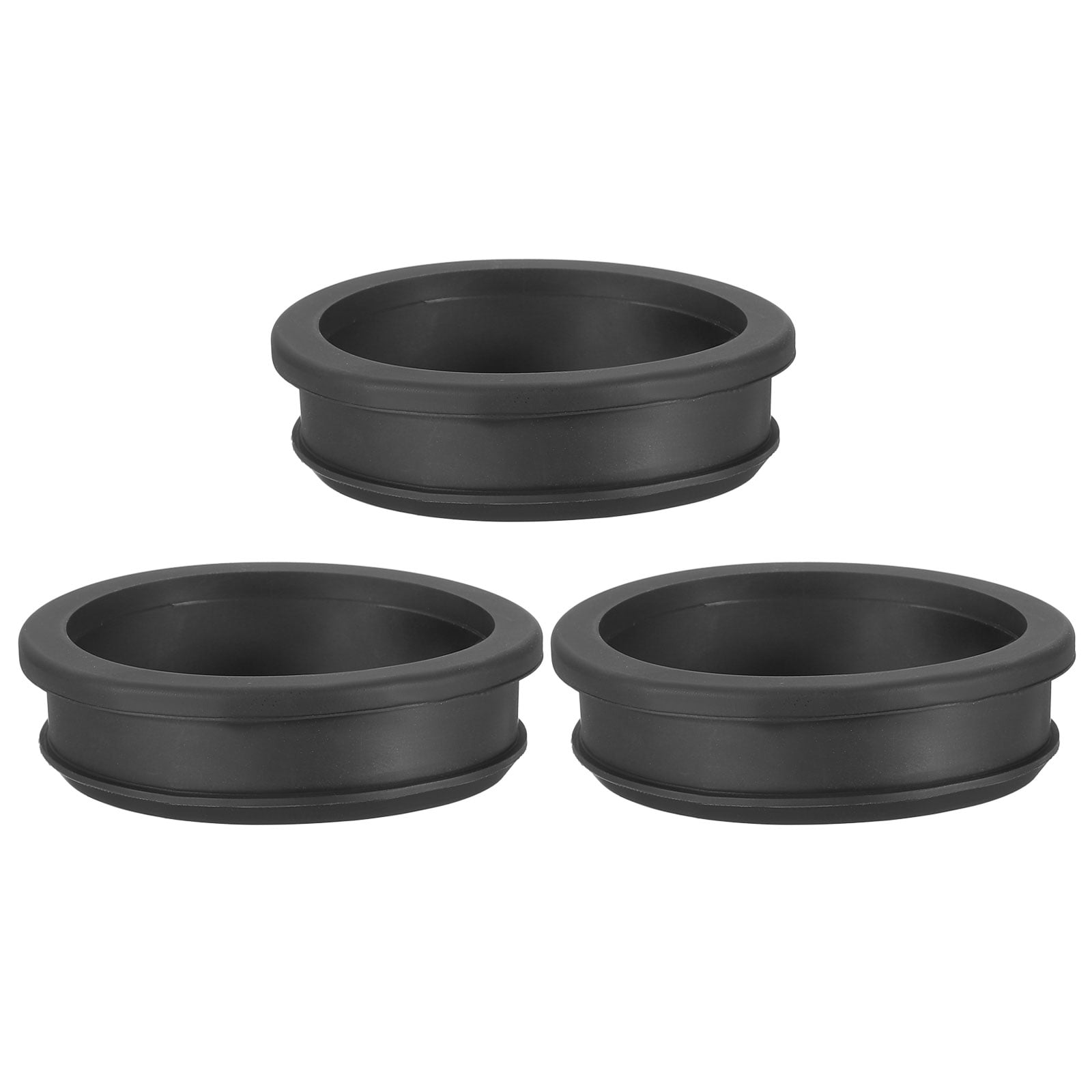 Uxcell 2-3/8 inch Rubber Grommets, 3Pcs Top Hat Grommet for Wiring ...