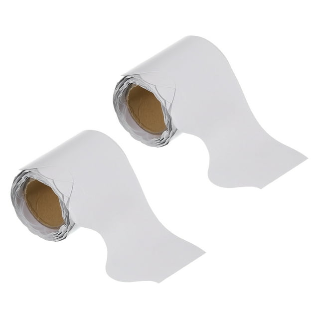 Uxcell 2.3" x 16.4ft Bulletin Board Border Scalloped Trim Strips Wall ...