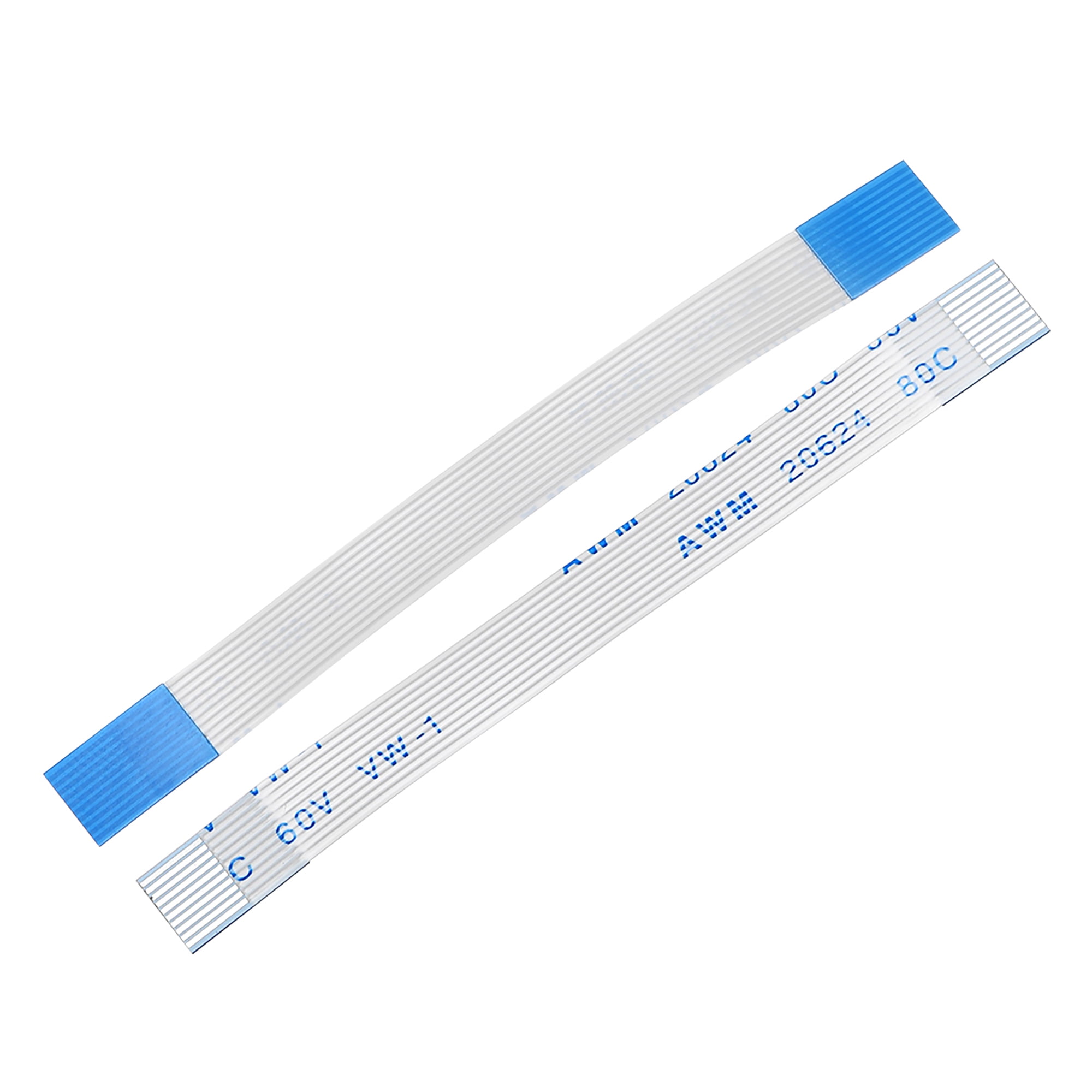 Uxcell 2.36" 10 Pins FPC FFC Flexible Ribbon Cable (A Type) PE ...