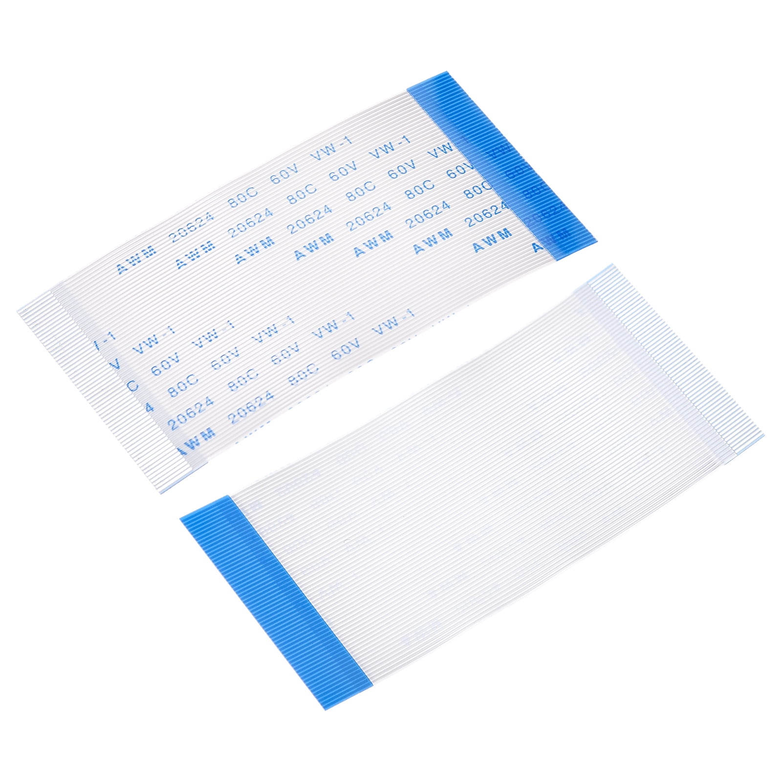 Uxcell 2.36'' 60 Pins FFC Ribbon Flat Flexible Cable (B Type) for LCD ...