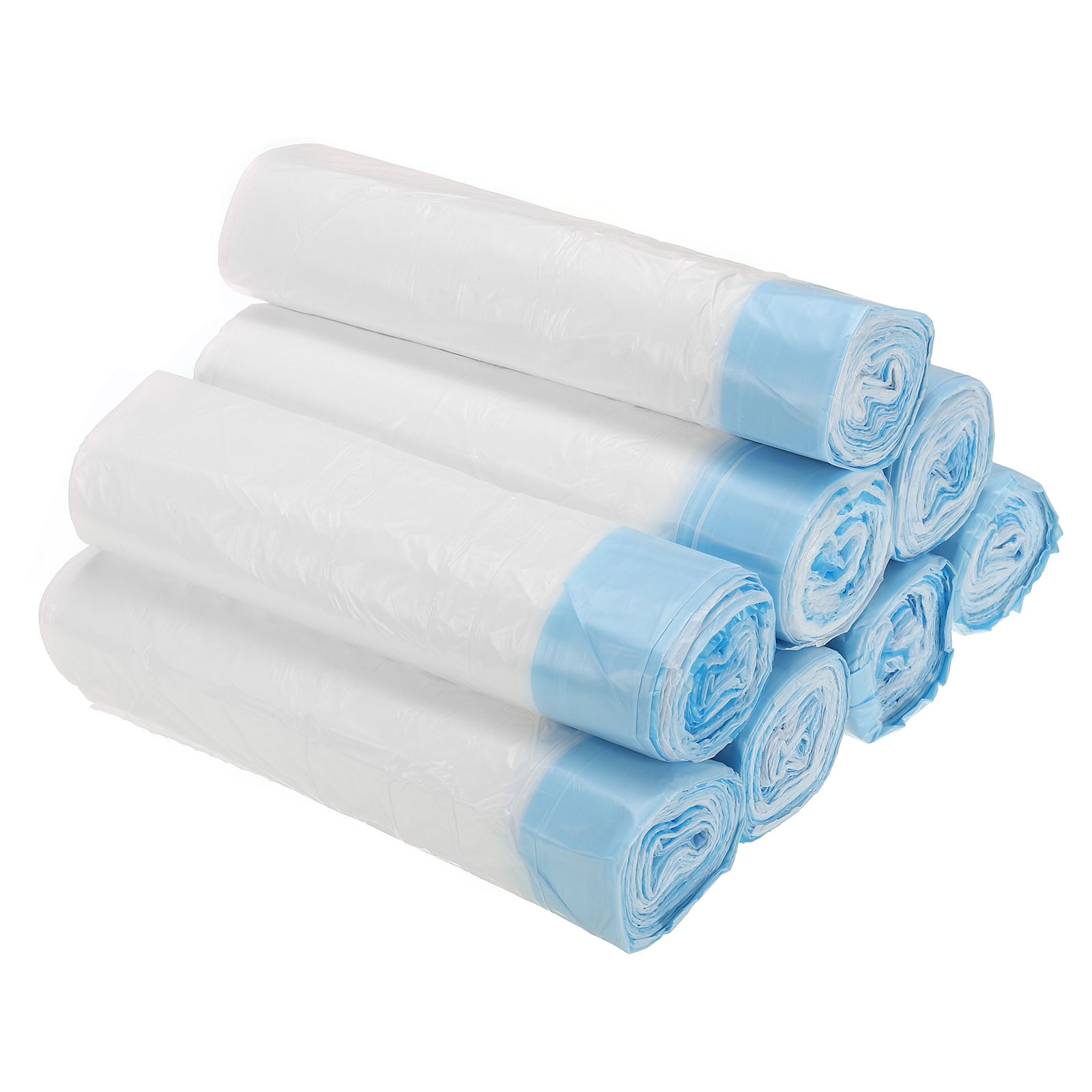 Uxcell 2-4 Gallon Small Trash Bags, 16 Rolls / 240 Counts Disposable ...