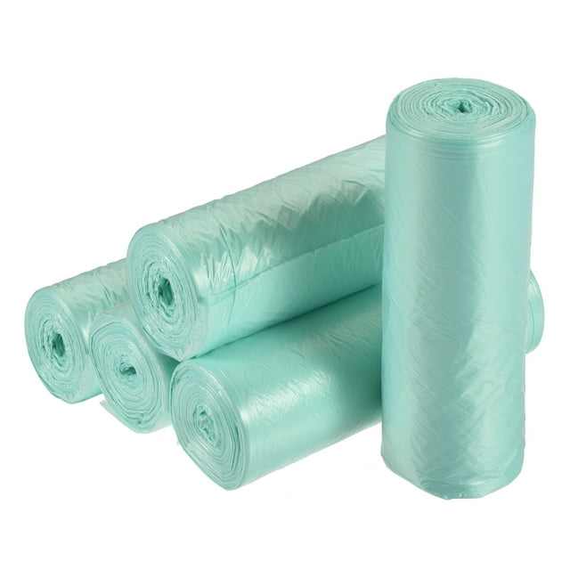 Uxcell Small Trash Bags Garbage Waste Basket Liners for Kitchen Office ...
