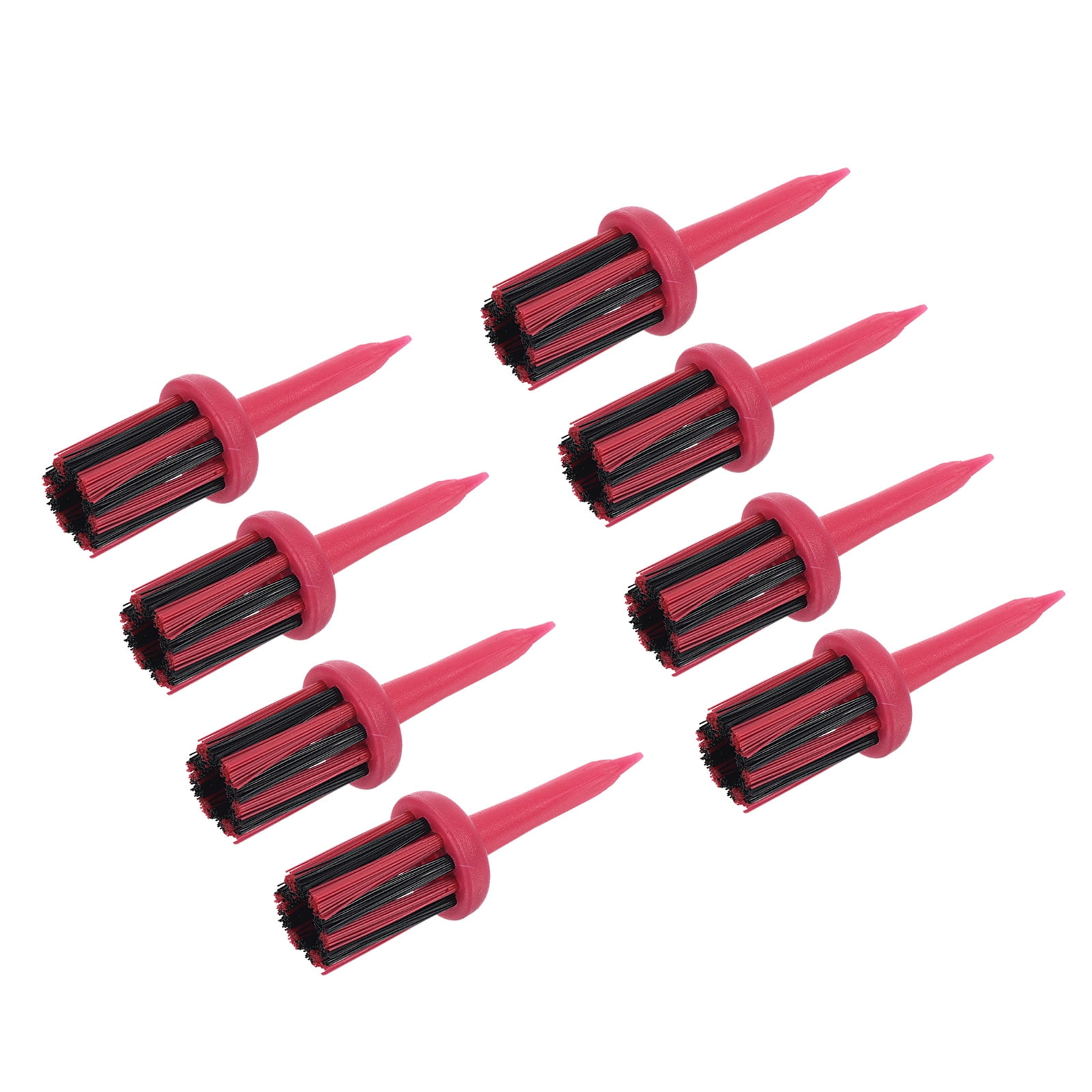 Uxcell 2.4 Inch Golf Tee Brush Top, 12 Pack Unbreakable Plastic Golfing ...