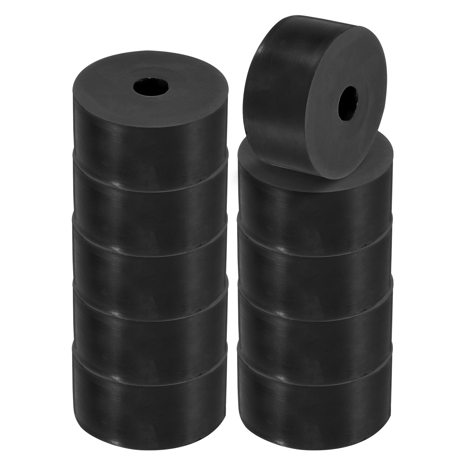 Uxcell 2.4"OD 0.59"ID 1.2"Thickness Neoprene Round Anti-vibration ...