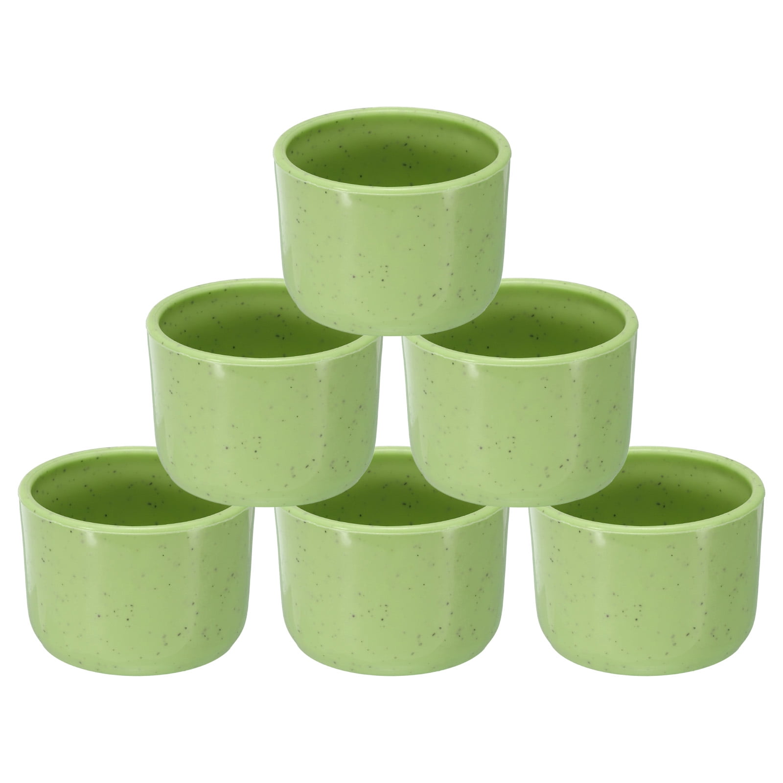 Uxcell 2.4" Round Plastic Succulent Planter with Drainage Flowerpot ...