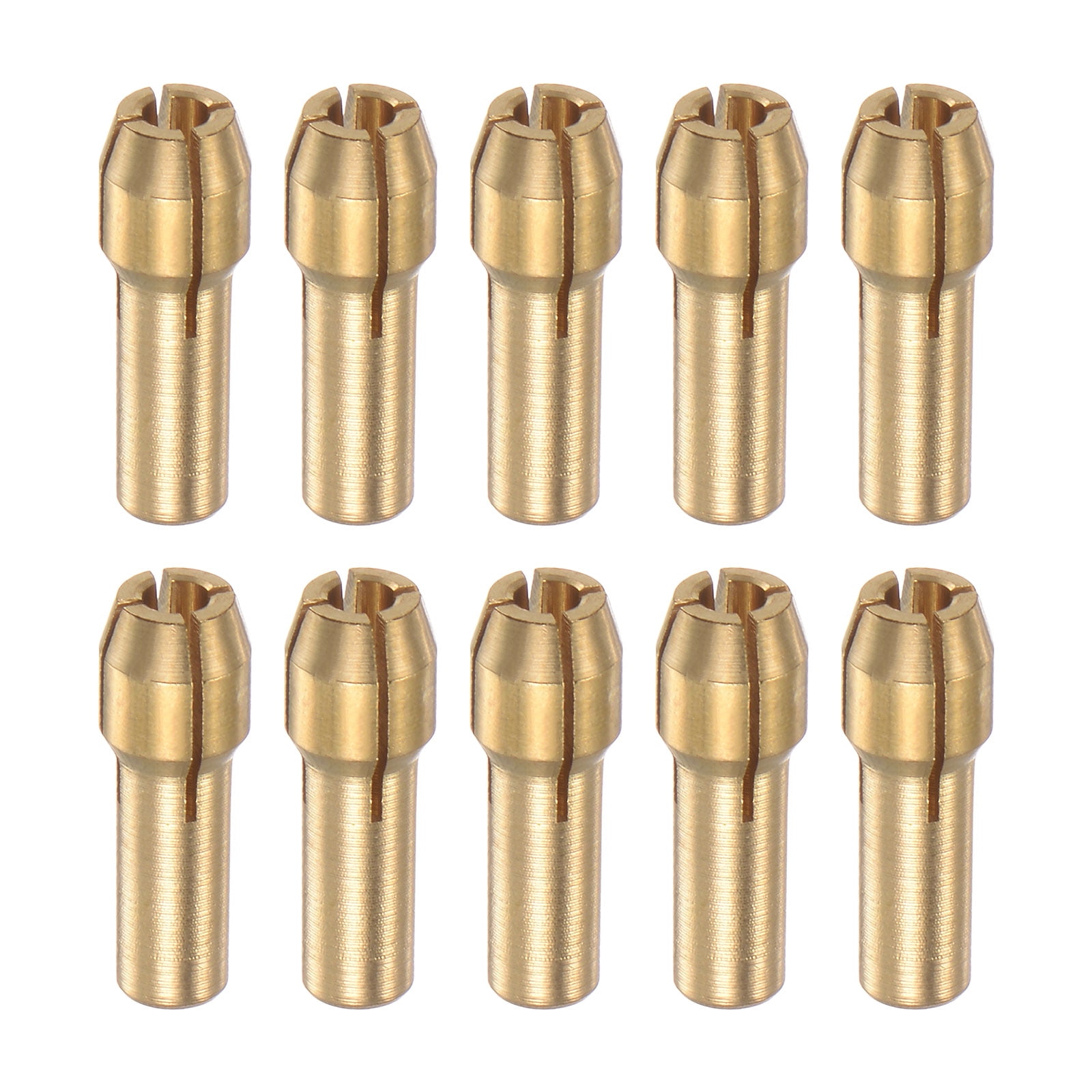 Uxcell 2.4mm Brass Drill Chucks Collet Bit Sets for Rotary Tools, 4.3mm ...