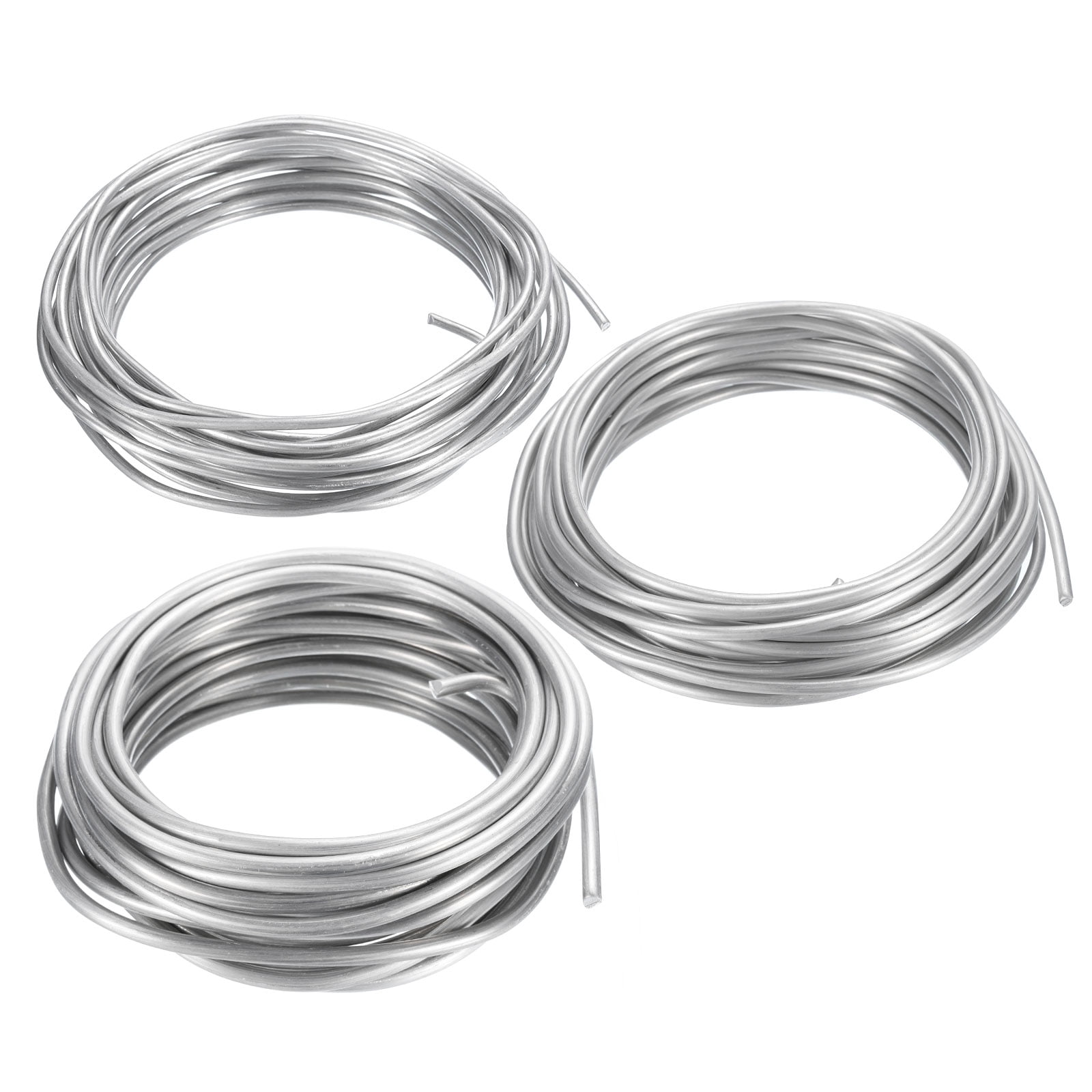 Uxcell 2.5/3/4mm Bonsai Training Wire Floral Wire Stems Anodized ...