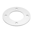 Uxcell 2.5" (65mm) ID Duct Connector Flange, Stainless Steel Flat ...