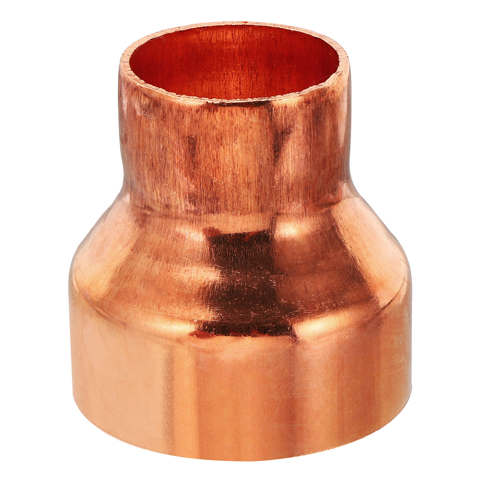 Uxcell 2 5/8" to 1 5/8" ID Copper Reducer, Copper Reducing Coupling ...