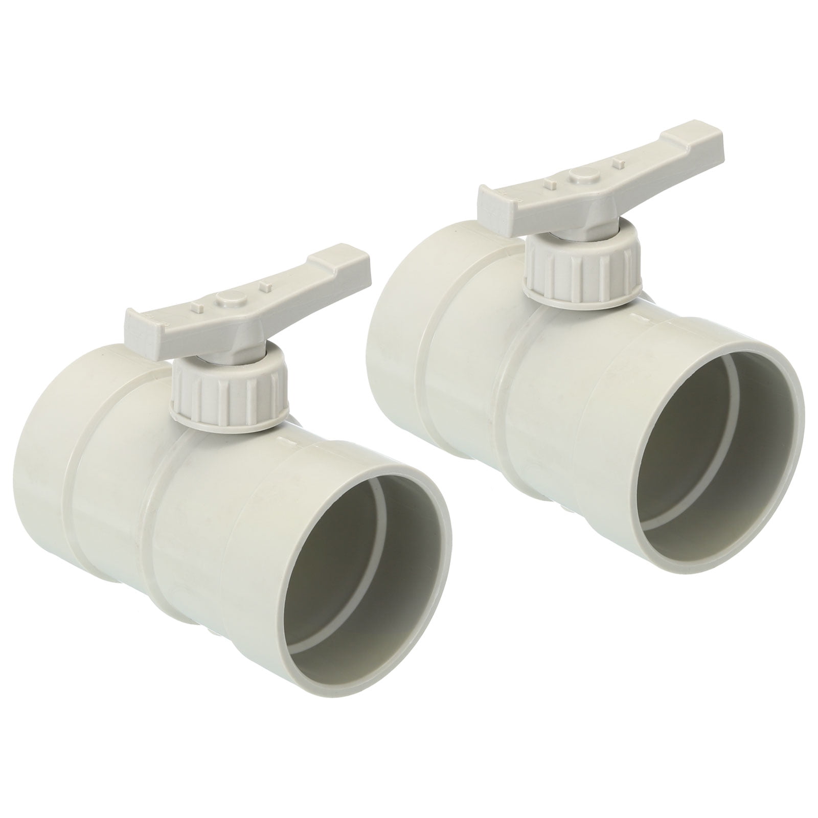 Uxcell 2.5" HVAC Duct Manual Volume Damper, 2 Pack PP Adjustment Flame ...