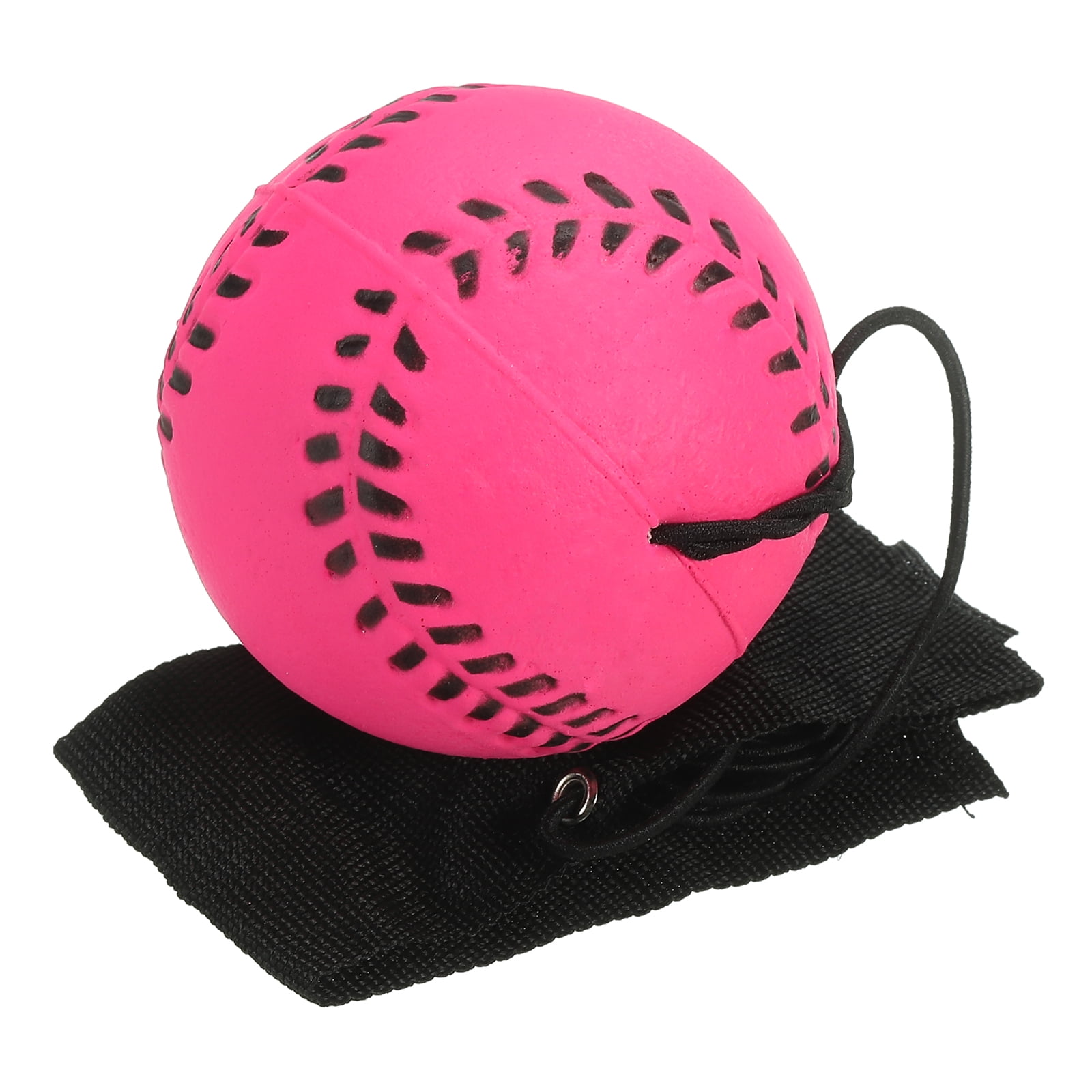 Uxcell 2.5 Inch Sports Wrist Ball, Baseball Rubber Wrist Return Ball ...