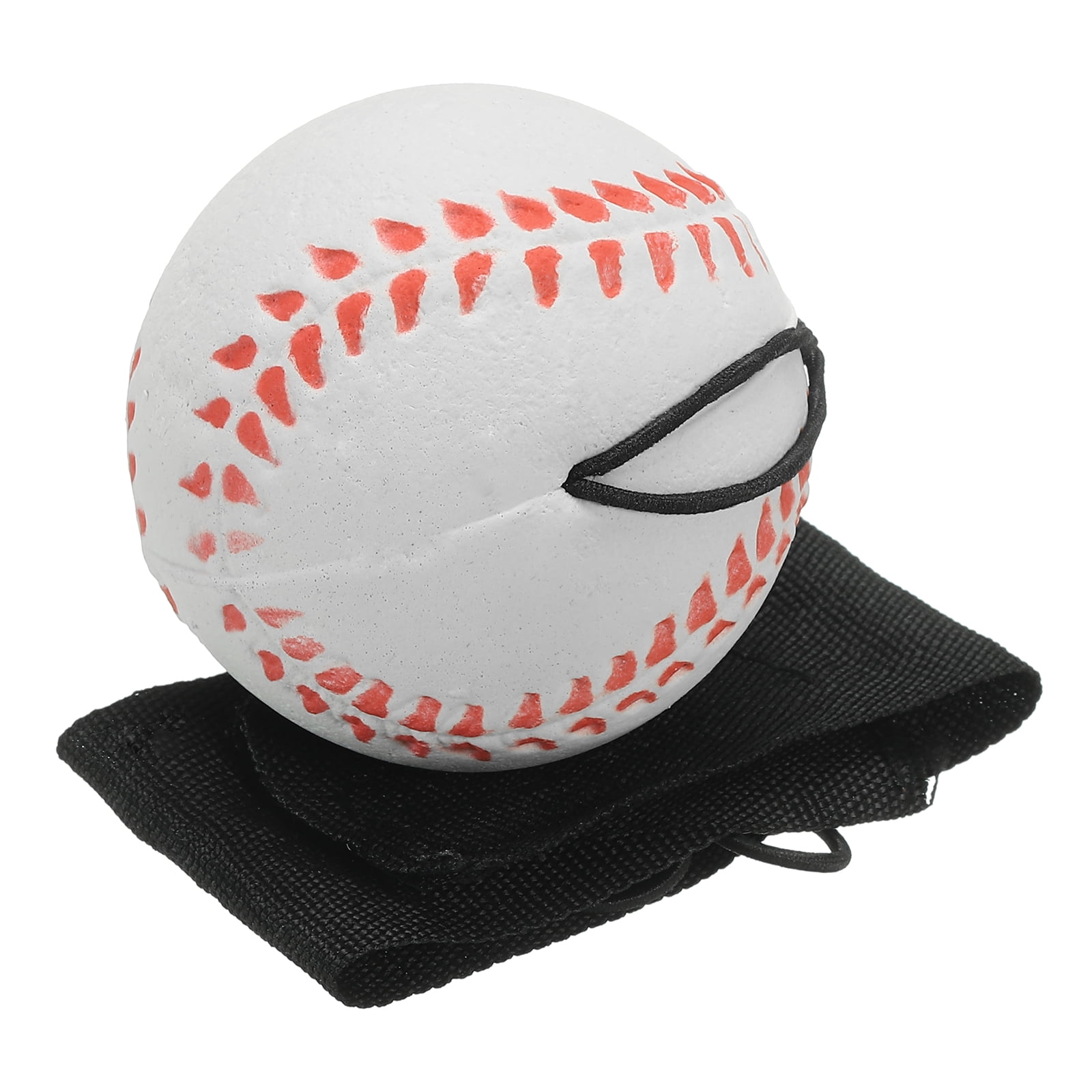 Uxcell 2.5 Inch Sports Wrist Ball, Baseball Rubber Wrist Return Ball ...