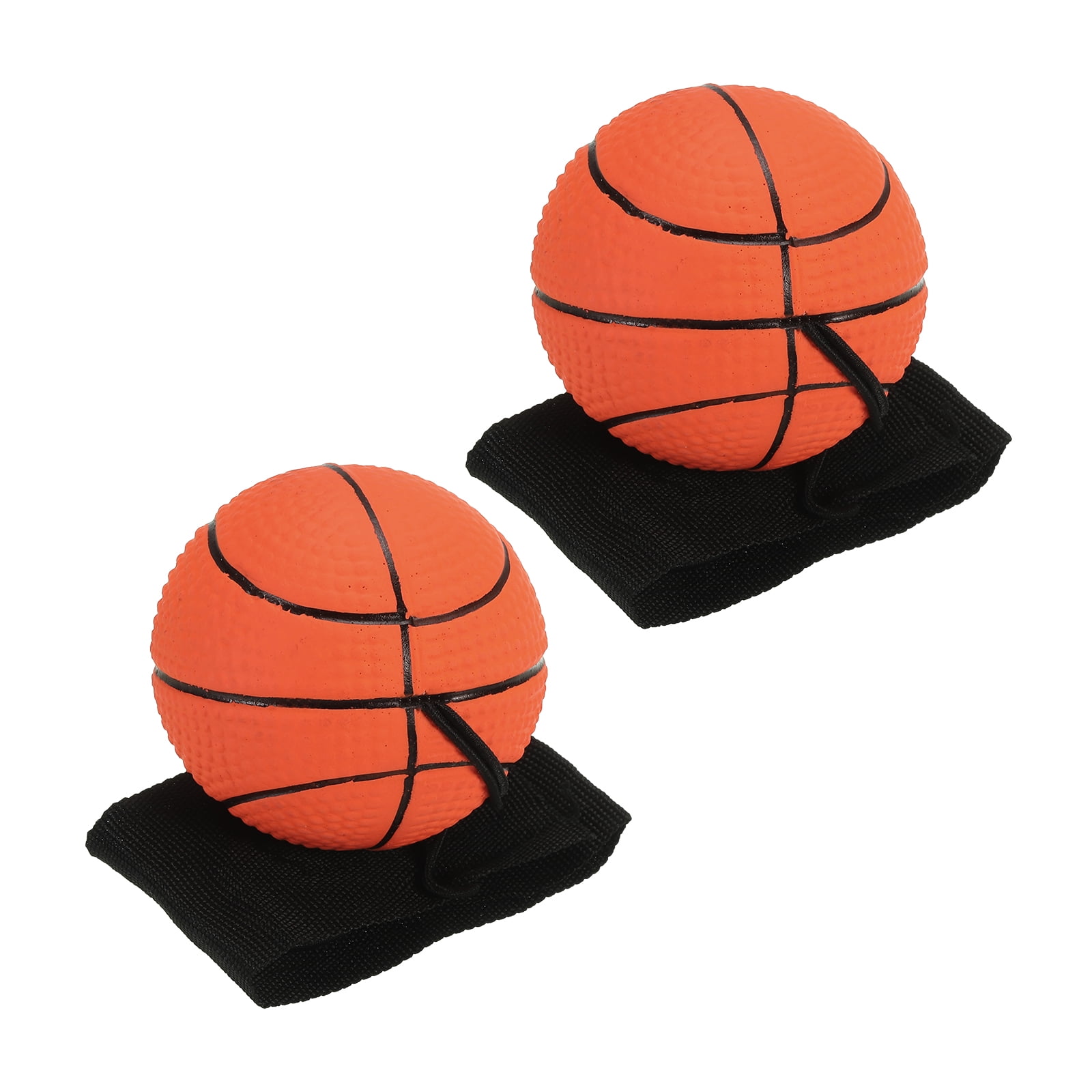 Uxcell 2.5 Inch Sports Wrist Ball, Basketball Rubber Wrist Return Ball ...