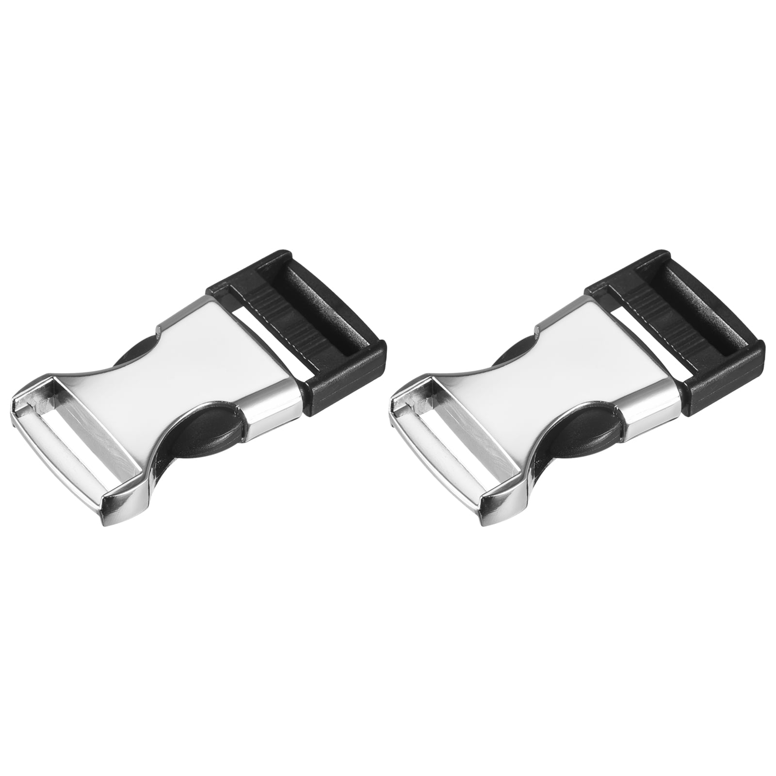 Uxcell 2.5" Metal Side Release Buckles No Sewing Clips Snaps for ...
