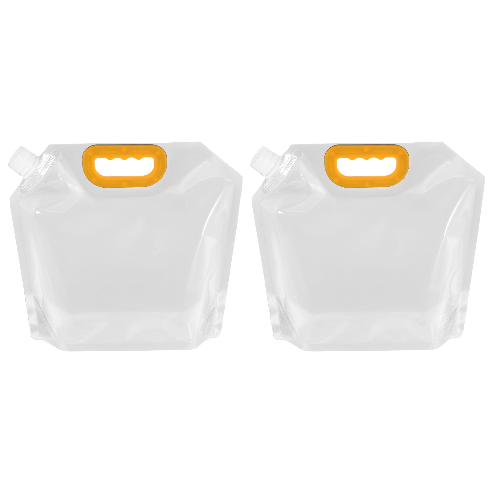 Uxcell 2.5L Collapsible Water Container Bag, Plastic Storage Jug ...