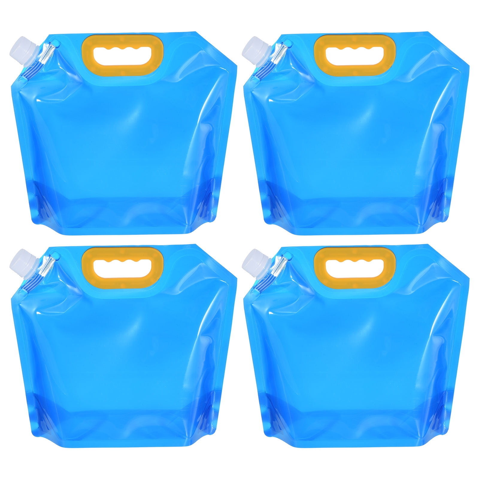 Uxcell 2.5L Collapsible Water Container Bag, Plastic Storage Jug ...