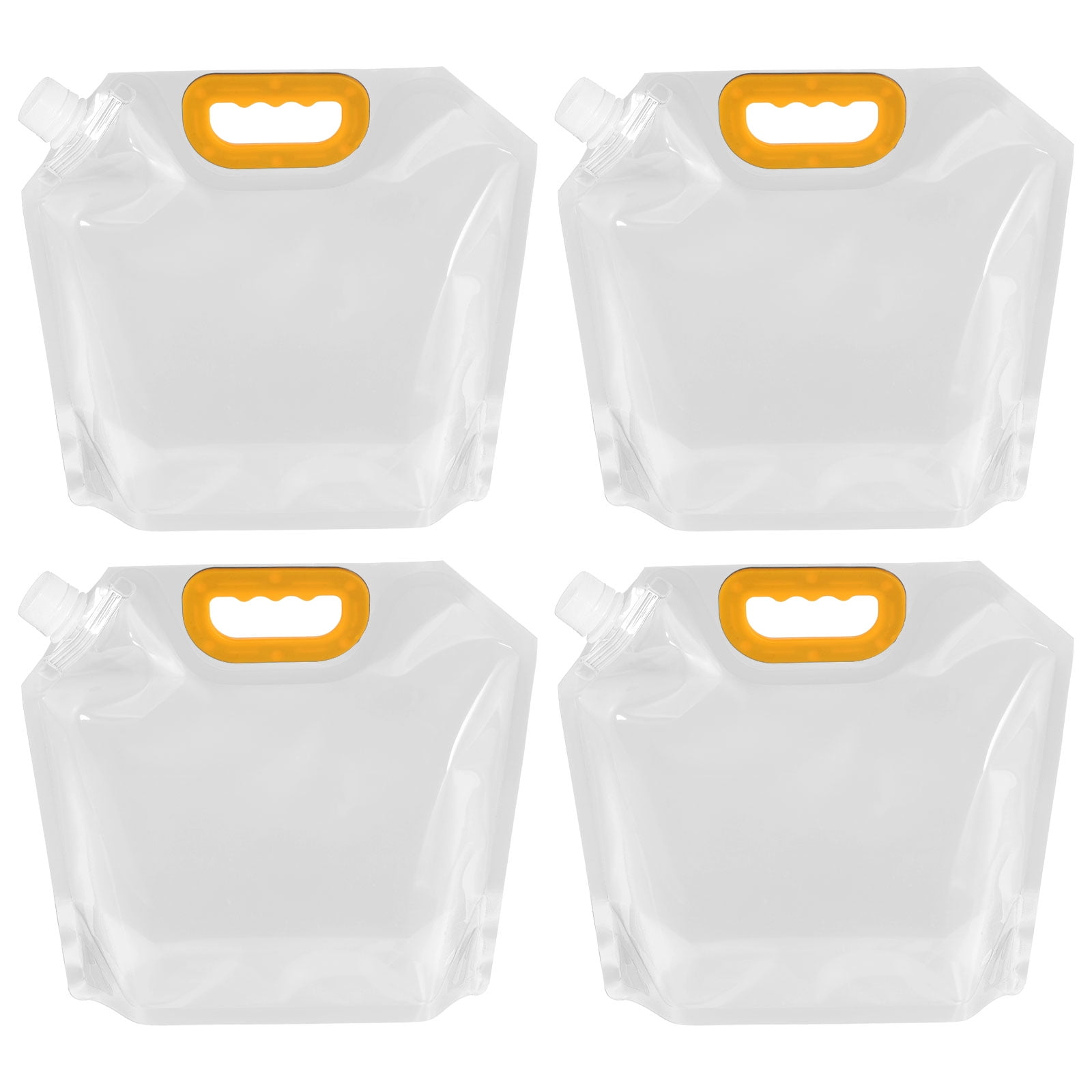 Uxcell 2.5L Collapsible Water Container Bag, Plastic Storage Jug ...