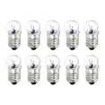 Uxcell 2.5V E10 Warm Yellow Light Mini Incandescent Bulbs with Box 1 ...