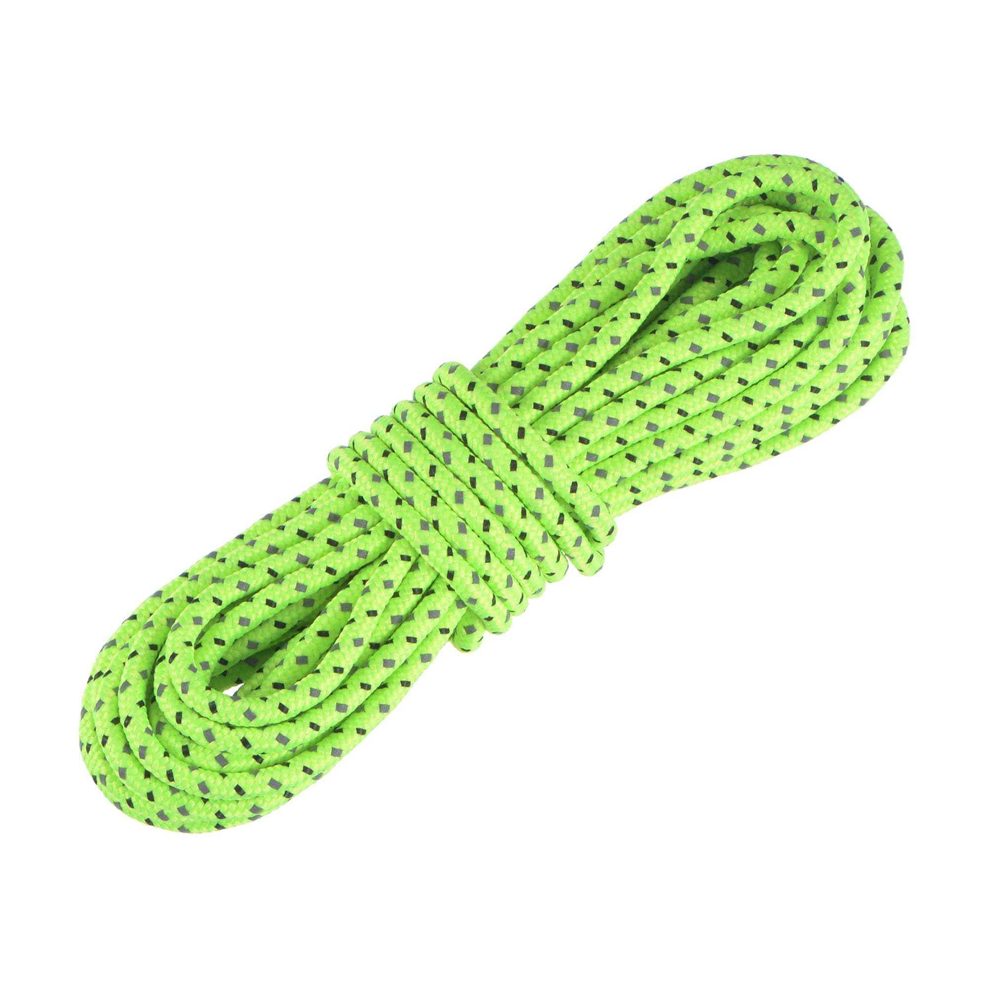 Uxcell 2.5mm 16.4ft Polyester Fluorescent Reflective Tent Rope Cord ...