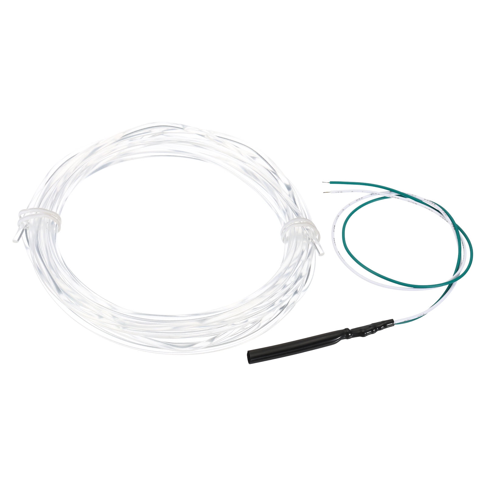 Uxcell 2.5mm 5m PMMA Side Glow Fiber Optic Cable Kit LED Illuminator ...