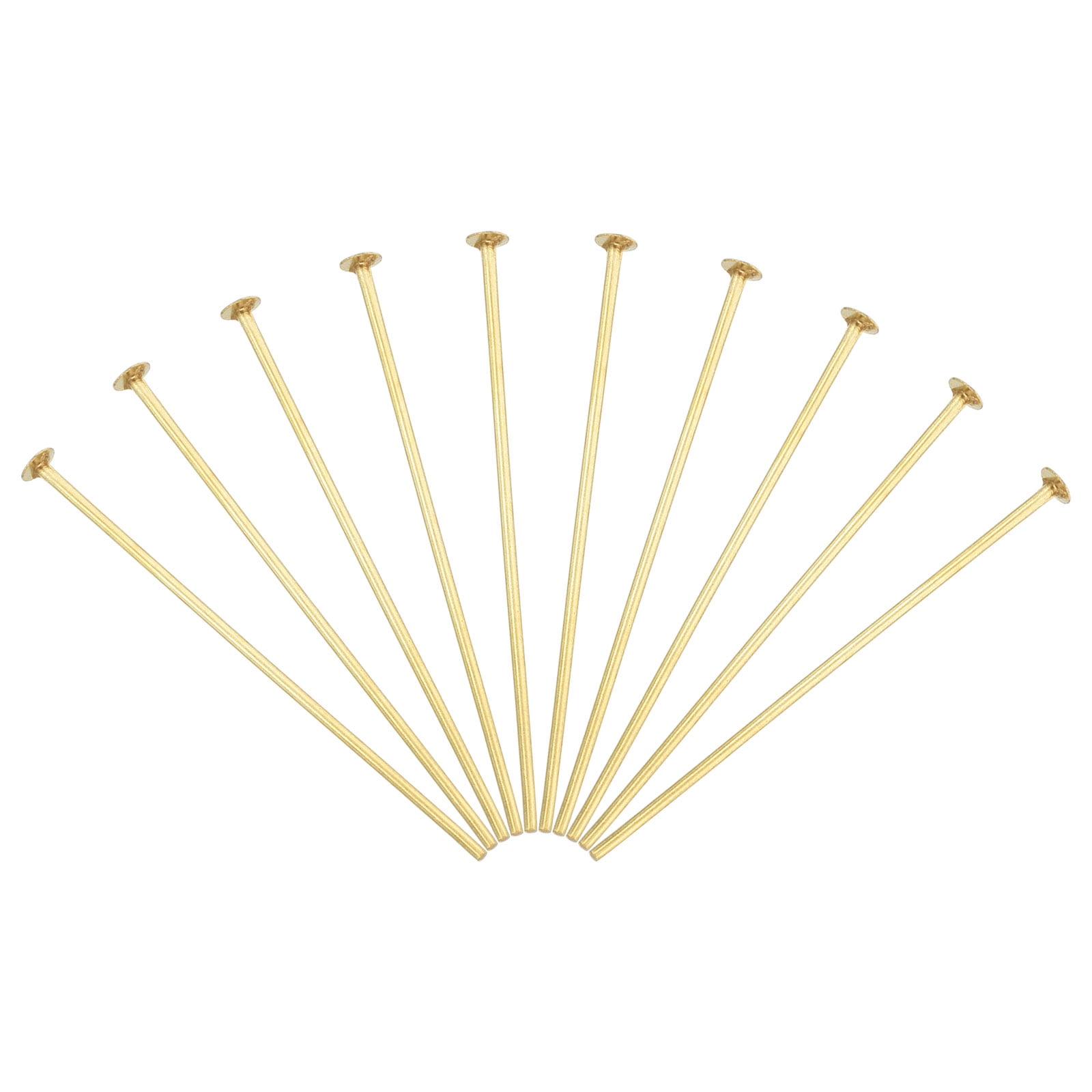 Uxcell 2.5mm OD x 50mm L Chandelier Connector Clips Pins Copper ...