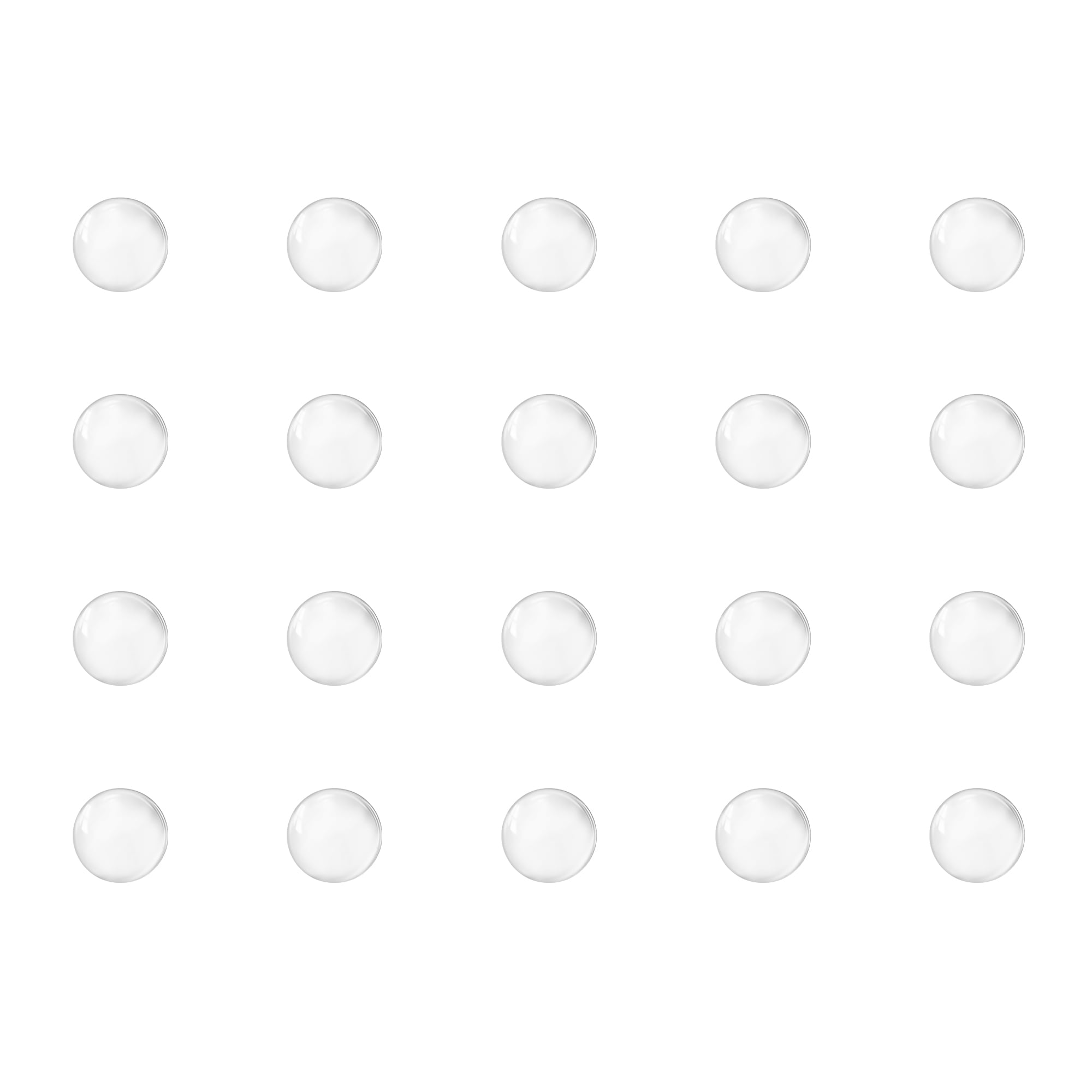 Uxcell 2.5mm Solid Round Clear Glass Ball Boiling Stones Soda Lime ...