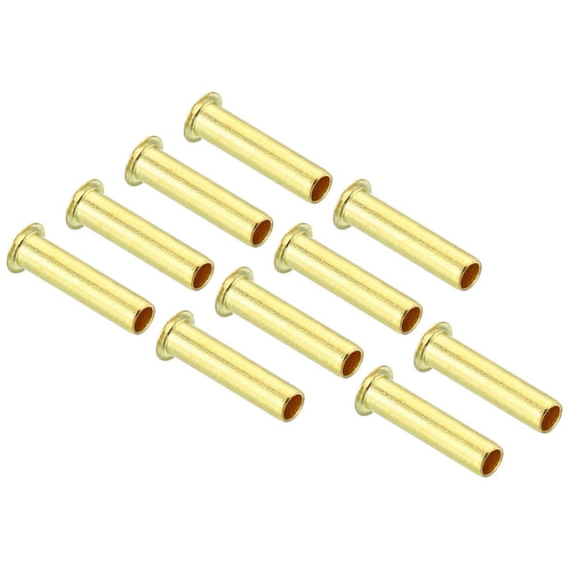 Uxcell 2.5mm Tube OD Brass Compression Insert Ferrules Brass Ferrule ...