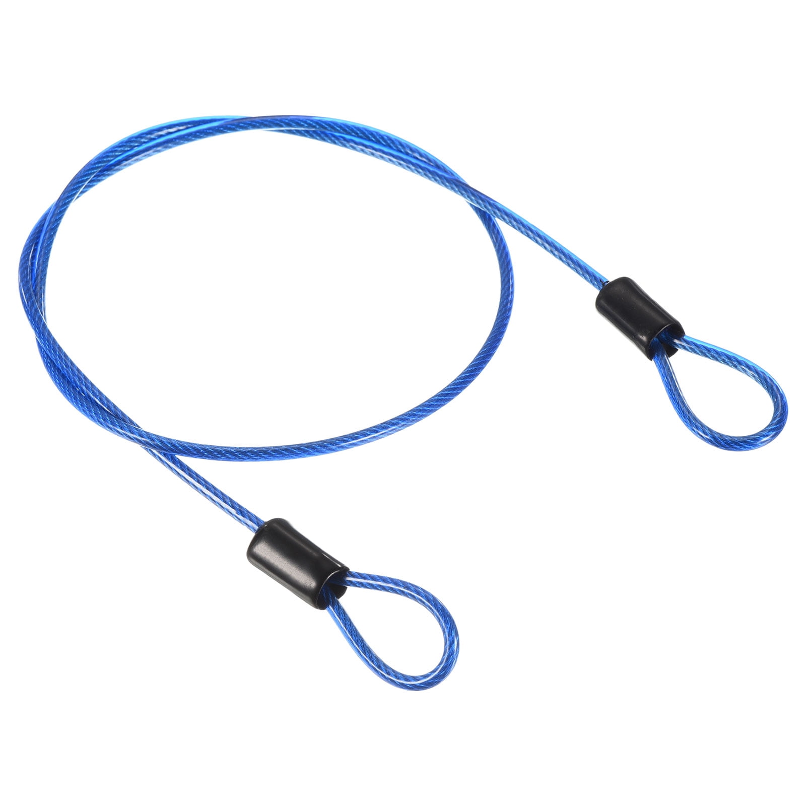 Uxcell 2.5mmx0.5m Coated Security Steel Cable Luggage Lock Wire Rope ...