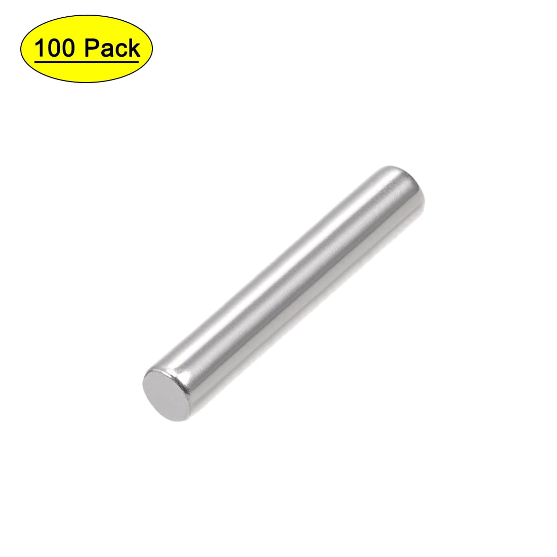 Uxcell 2.5mmx18mm 304 Stainless Steel Dowel Pin 100 Pack - Walmart.com
