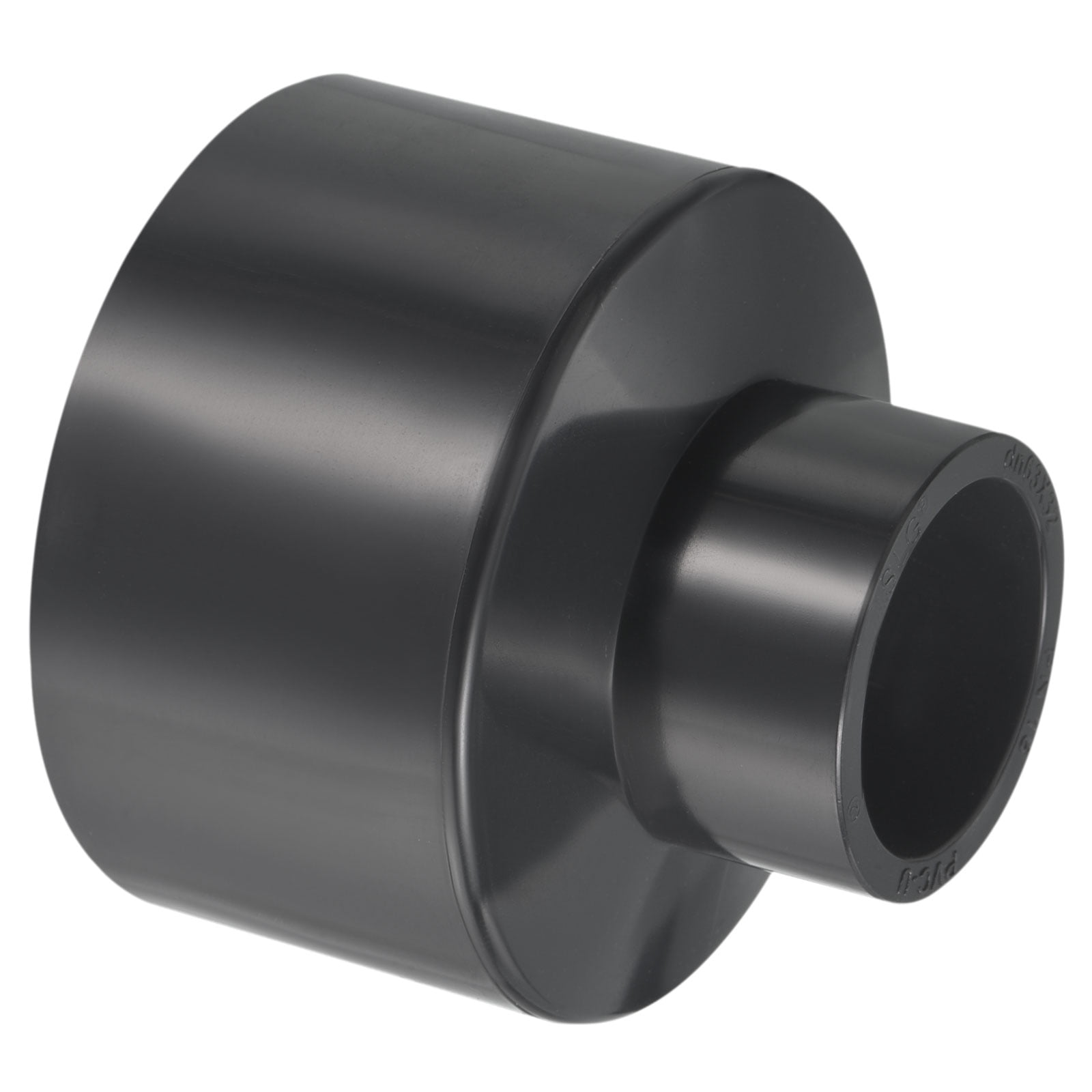 Uxcell Reducer Pipe Fitting Straight Socket Coupling Connector, Grey 2 ...