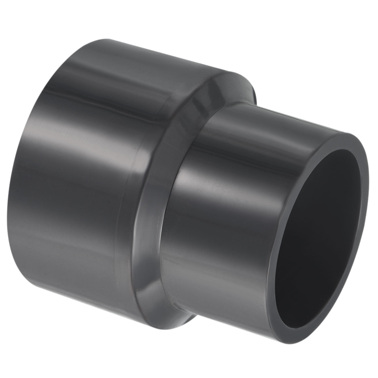 Uxcell Reducer Pipe Fitting Straight Socket Coupling Connector, Grey 2 ...