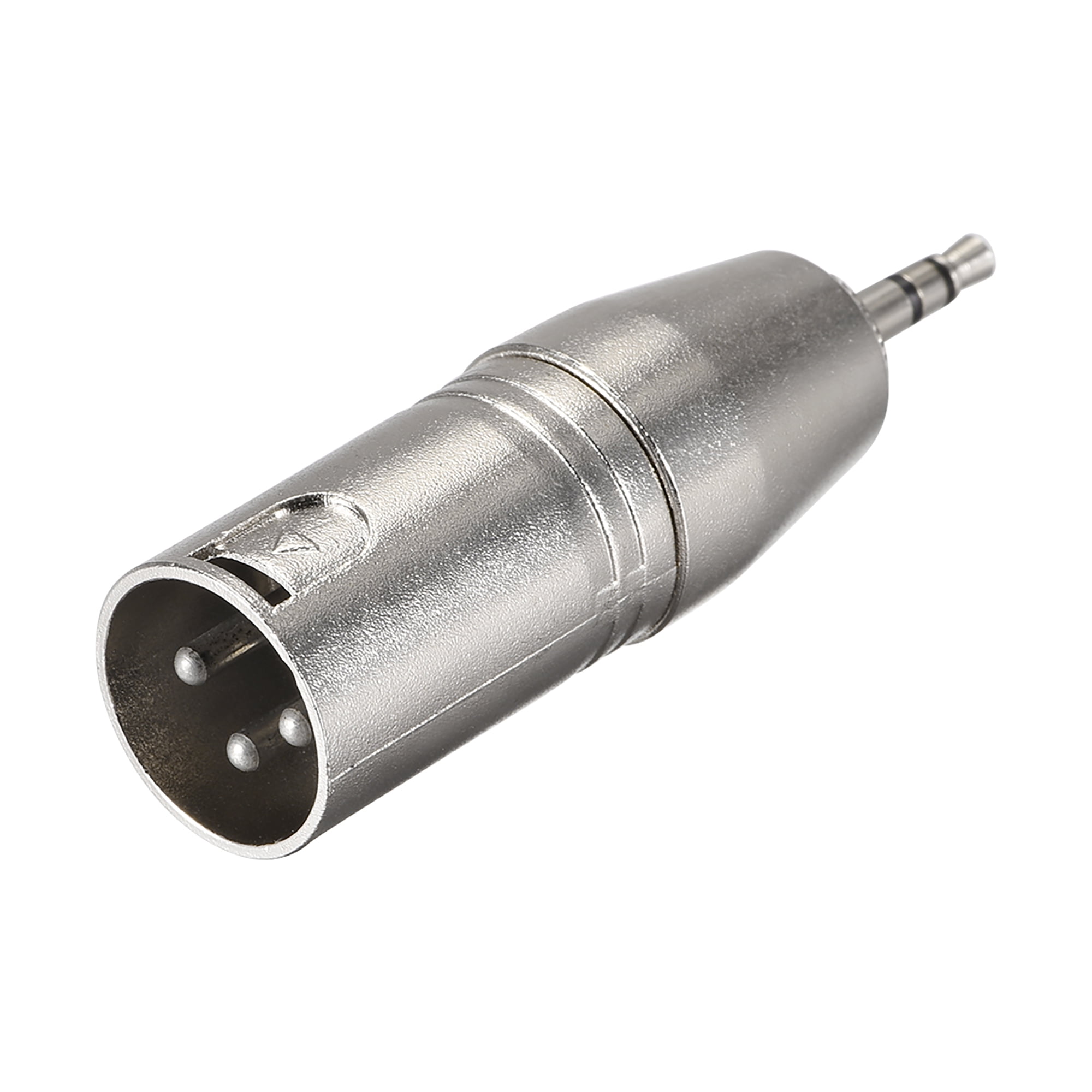Uxcell 2.6''x 0.75'' XLR to 0.14'' Microphone Plug In Audio Connector ...