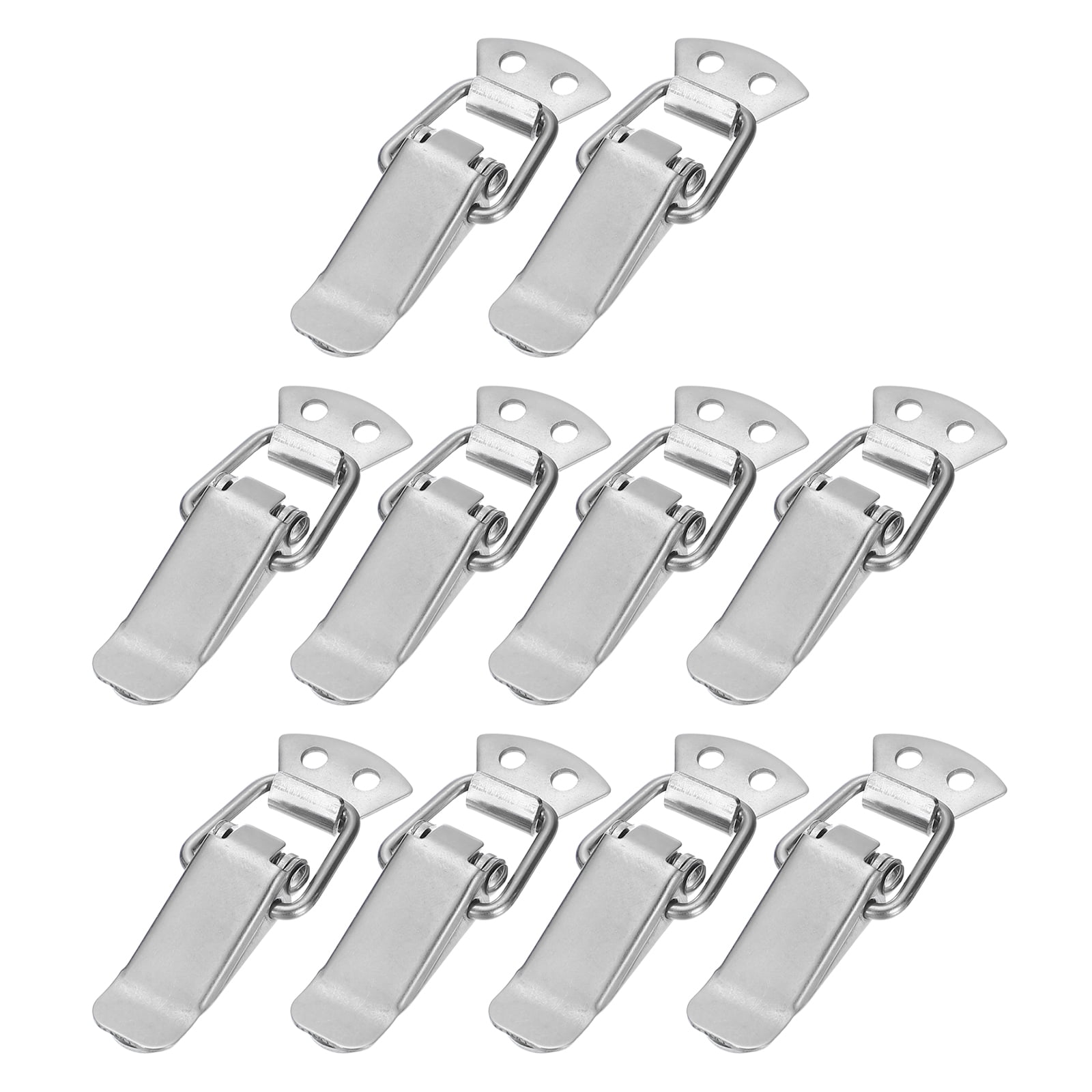 Uxcell 2.7 Inch Stainless Steel Spring Loaded Toggle Latch Catch Hasp ...