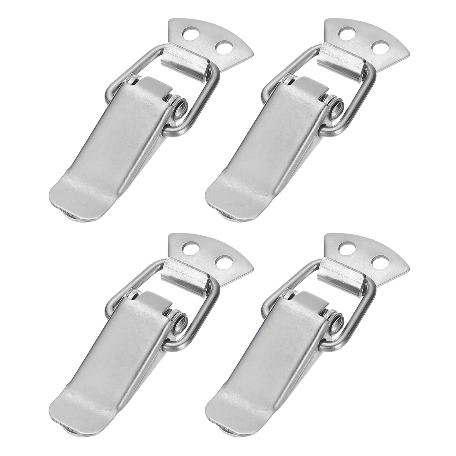 Uxcell 2.7 Inch Stainless Steel Spring Loaded Toggle Latch Catch Hasp ...