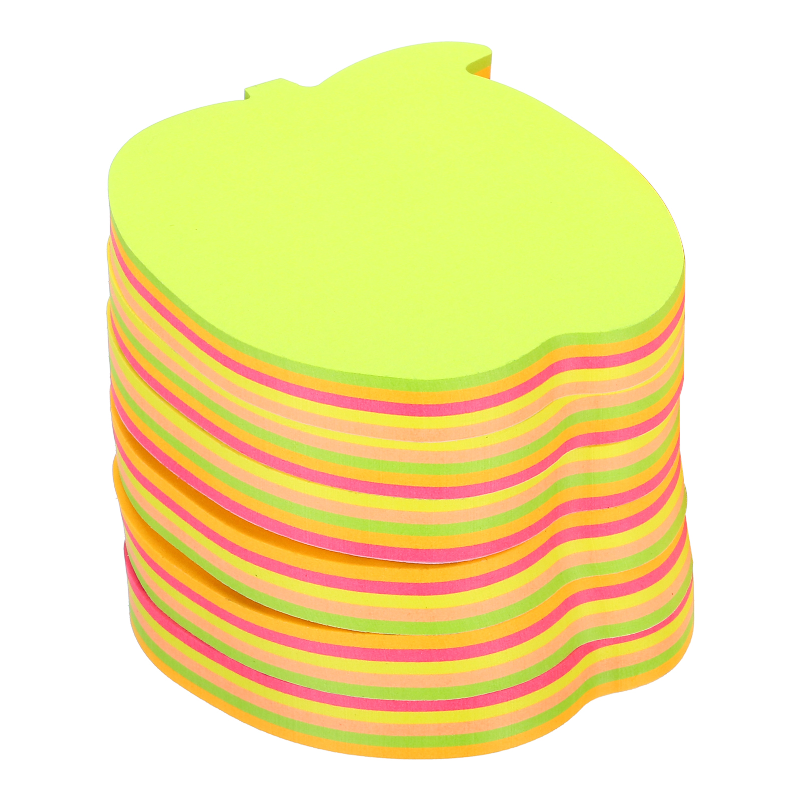 Uxcell 2.7" x 2.7" Fruit Shape Sticky Notes, Cute Self-Stick Memo Pads ...