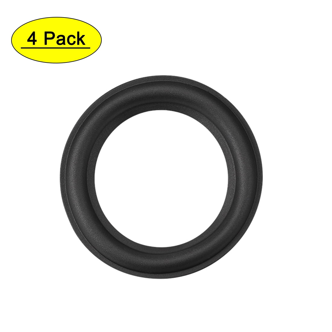 Uxcell 2.75 inch Speaker Rubber Edge Surround Rings Repair or DIY 4 ...