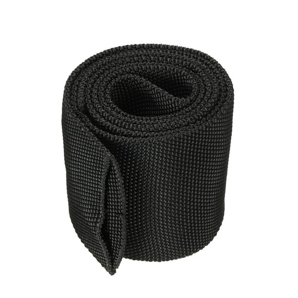 Uxcell 2.8" Flat Dia 3.3FT Nylon Protective Hose Sleeve, Cable Cover ...